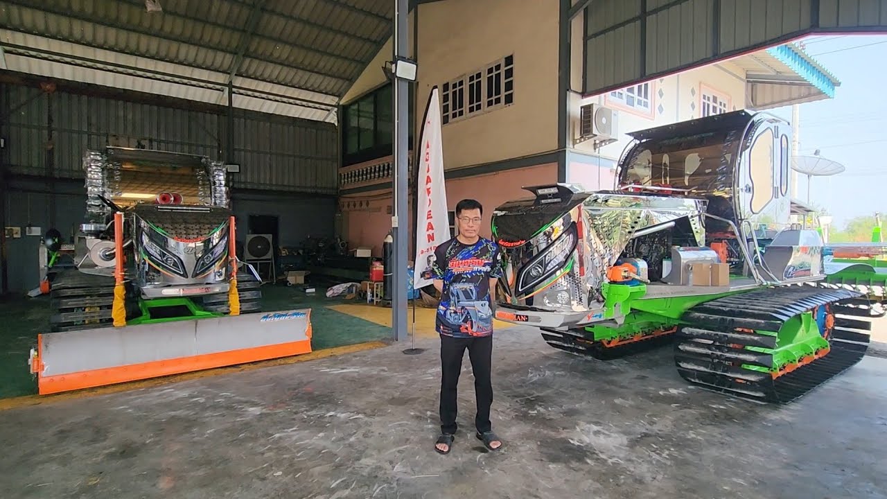 รถตีดินยิ่งเจริญการช่าง/ตัวใหม่เขามีอะไรบ้างมาชมกันครับ เจอกันงานโชว์ ...