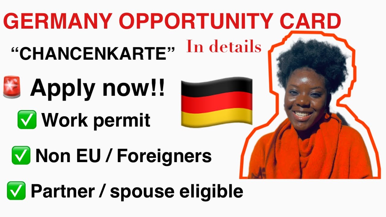 The German Opportunity card in details || THE CHANCENKARTE - YouTube