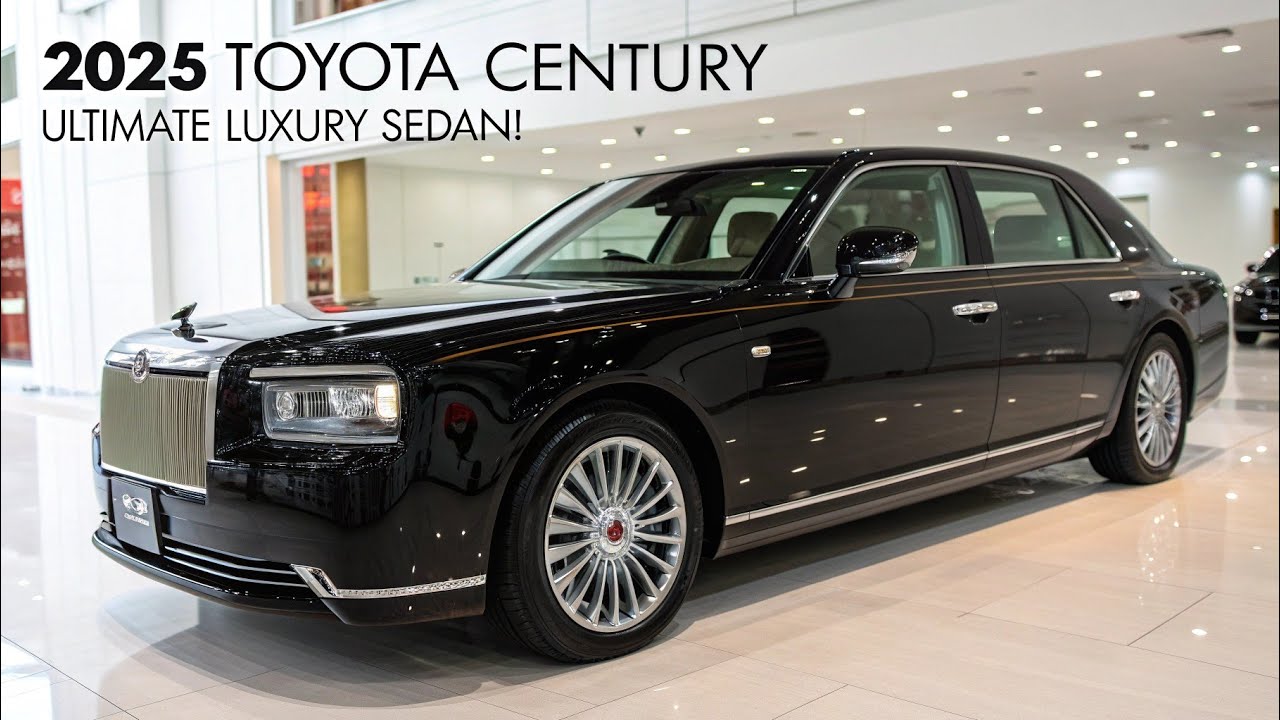 2025 Toyota Century - The Japanese Rolls-Royce - YouTube