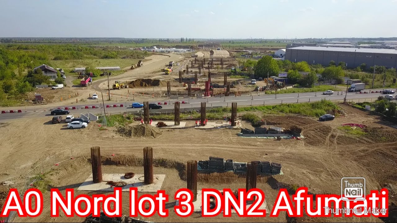 [26 SEPT 2024] Autostrada A0 nord lot 3 DN2 Afumati CCECC. - YouTube