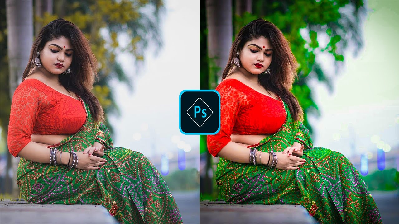 HDR Camera Raw Trick Green Tone Photo Editing Tutorial | Photoshop cc ...