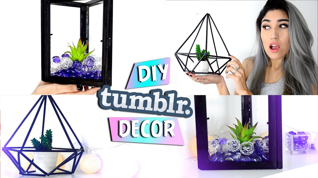 DIY TUMBLR ROOM DECOR /PONE MAS HERMOSO TU CUARTO ! - YouTube