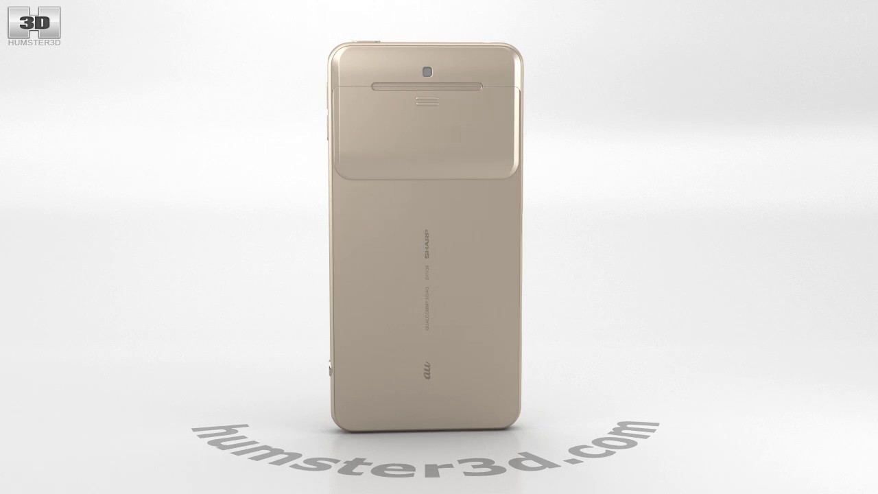 Sharp Basio 2 Gold 3D model by Hum3D.com - YouTube