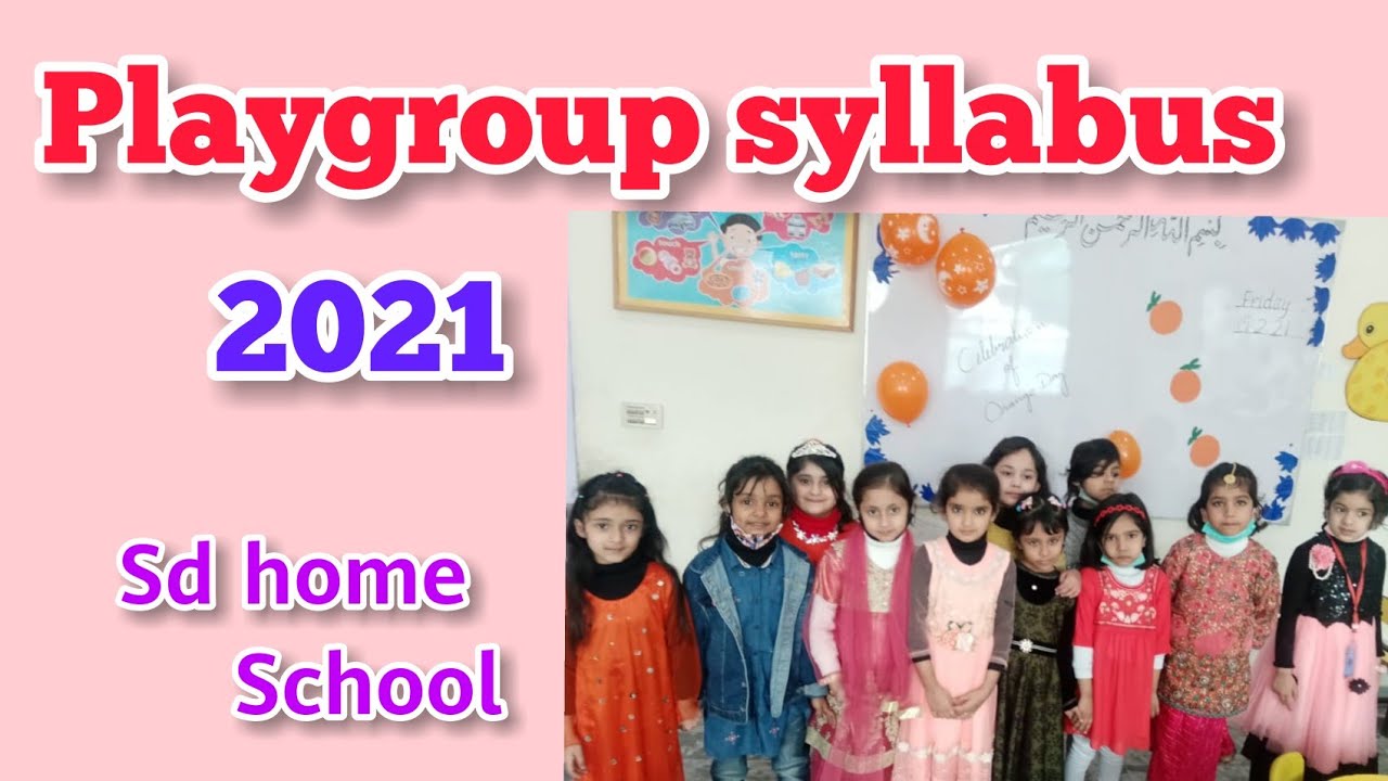 #playgroupsyllabus, Play Group Syllabus || First Term Syllabus For Play ...