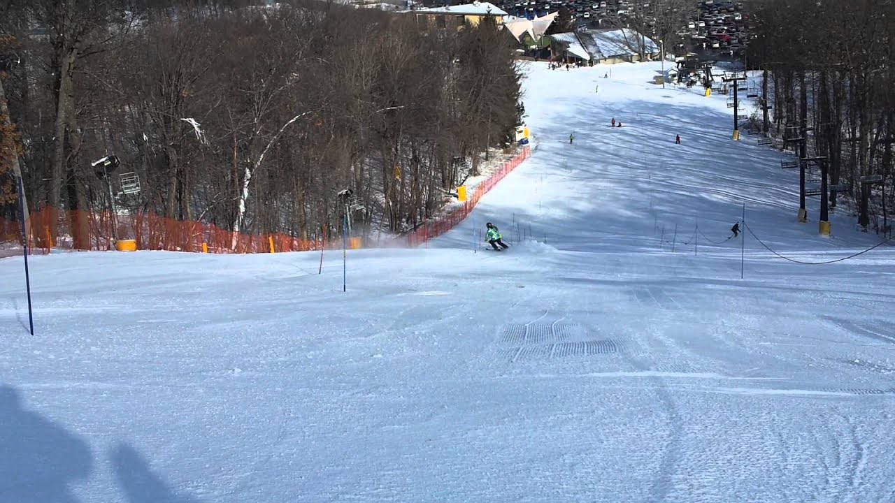 Rachel Otto, Cascade SL practice 2012 - YouTube