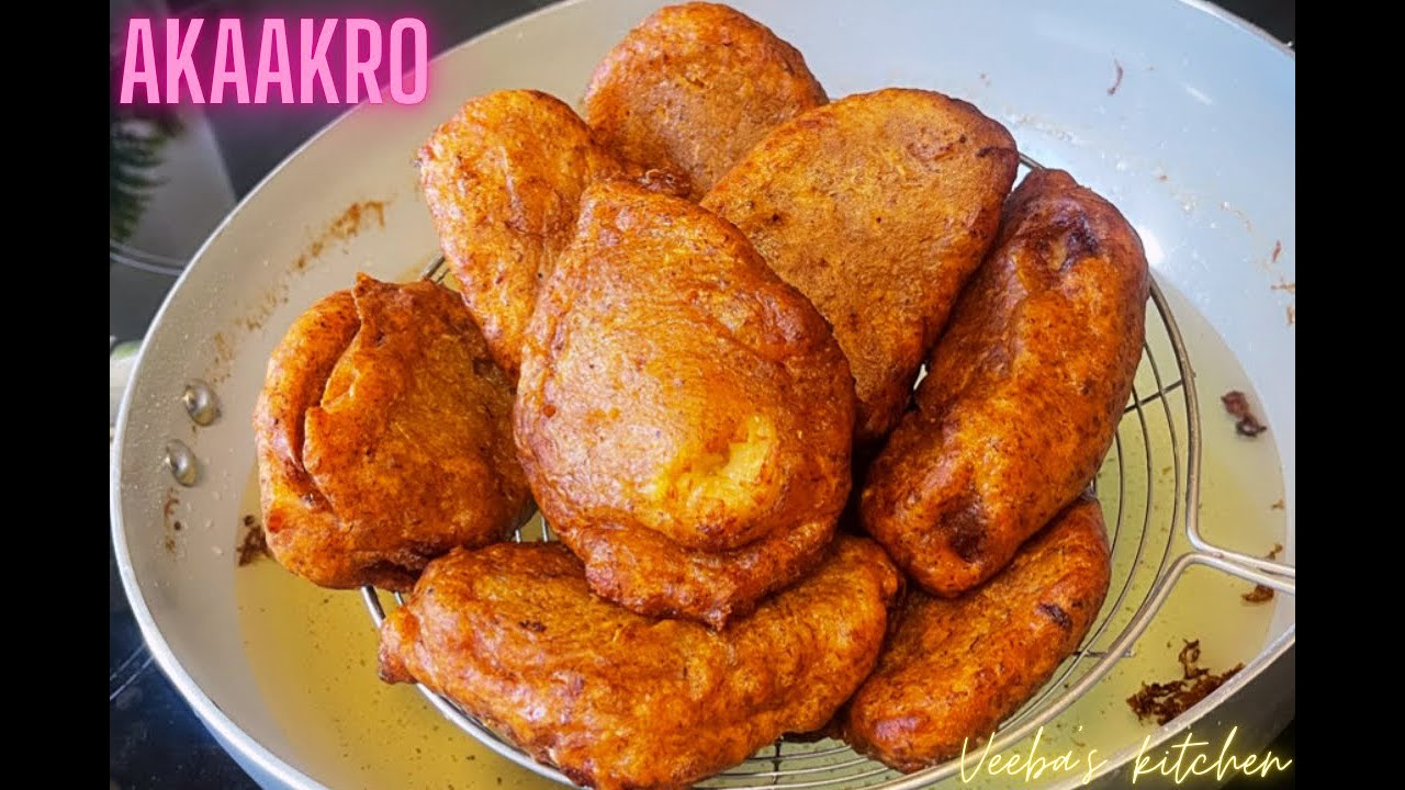 Super tasty Ghanaian spiced plantain fritters | Akaakro | kaaklo ...