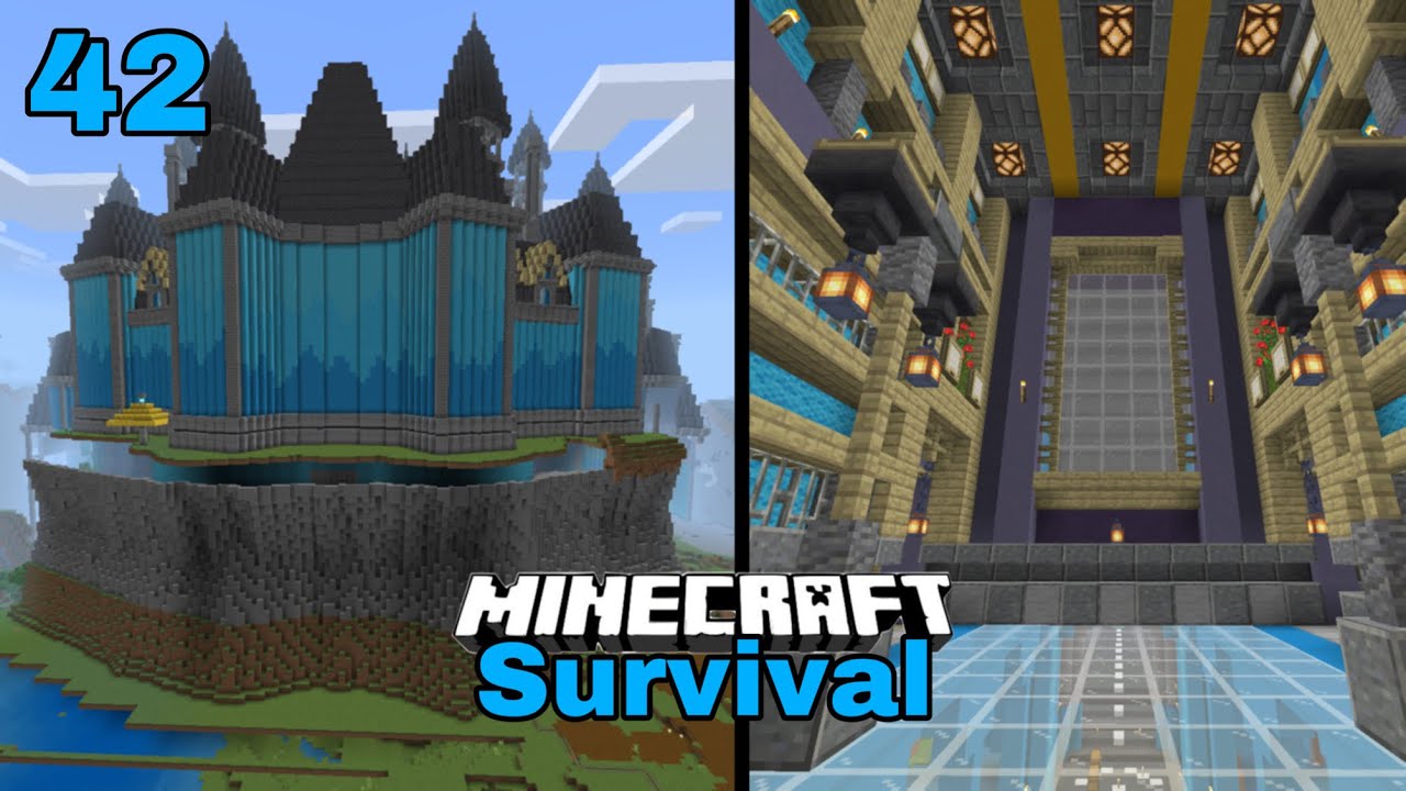 Interior Home - Minecraft Survival Let’s Play 1.18 Ep42 - YouTube