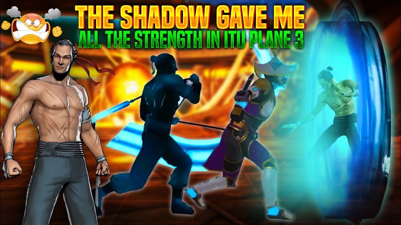 shadow fight 3 fight as shadow! I'm finally shadow!sf3 itu's plane part ...