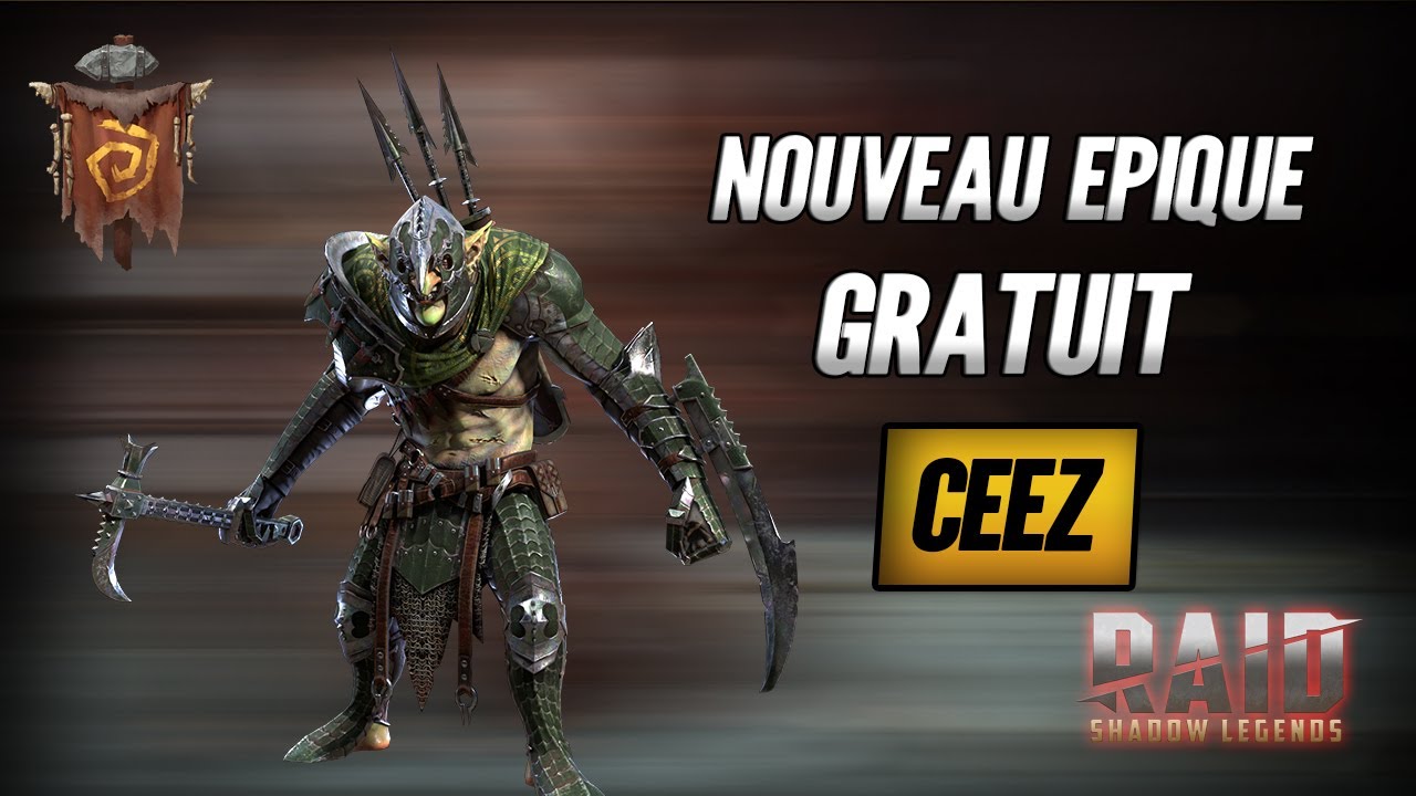 Présentation New Champion en récompense de Connexion Quoti. : Ceez ...