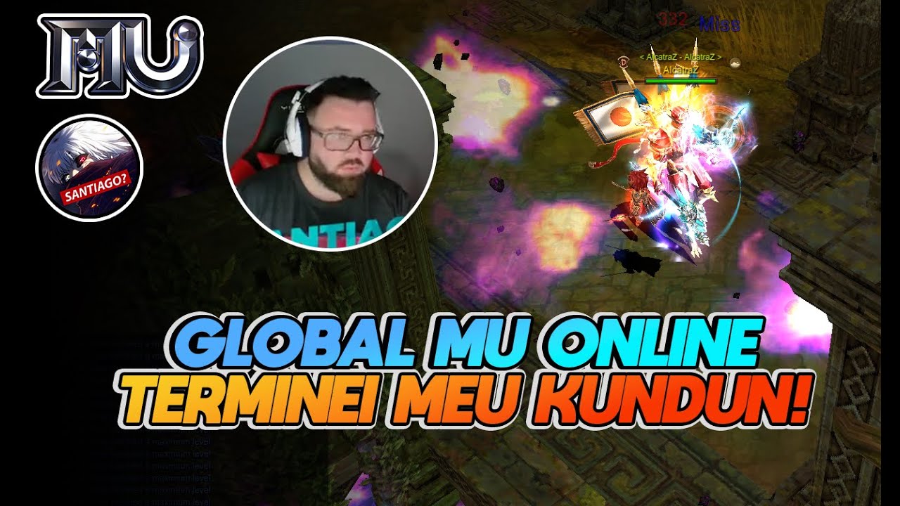 🔴 KUNDUN É O CHAR MAIS FORTE? TERMINEI O MEU FINALMENTE 😍 | GLOBAL MU ...