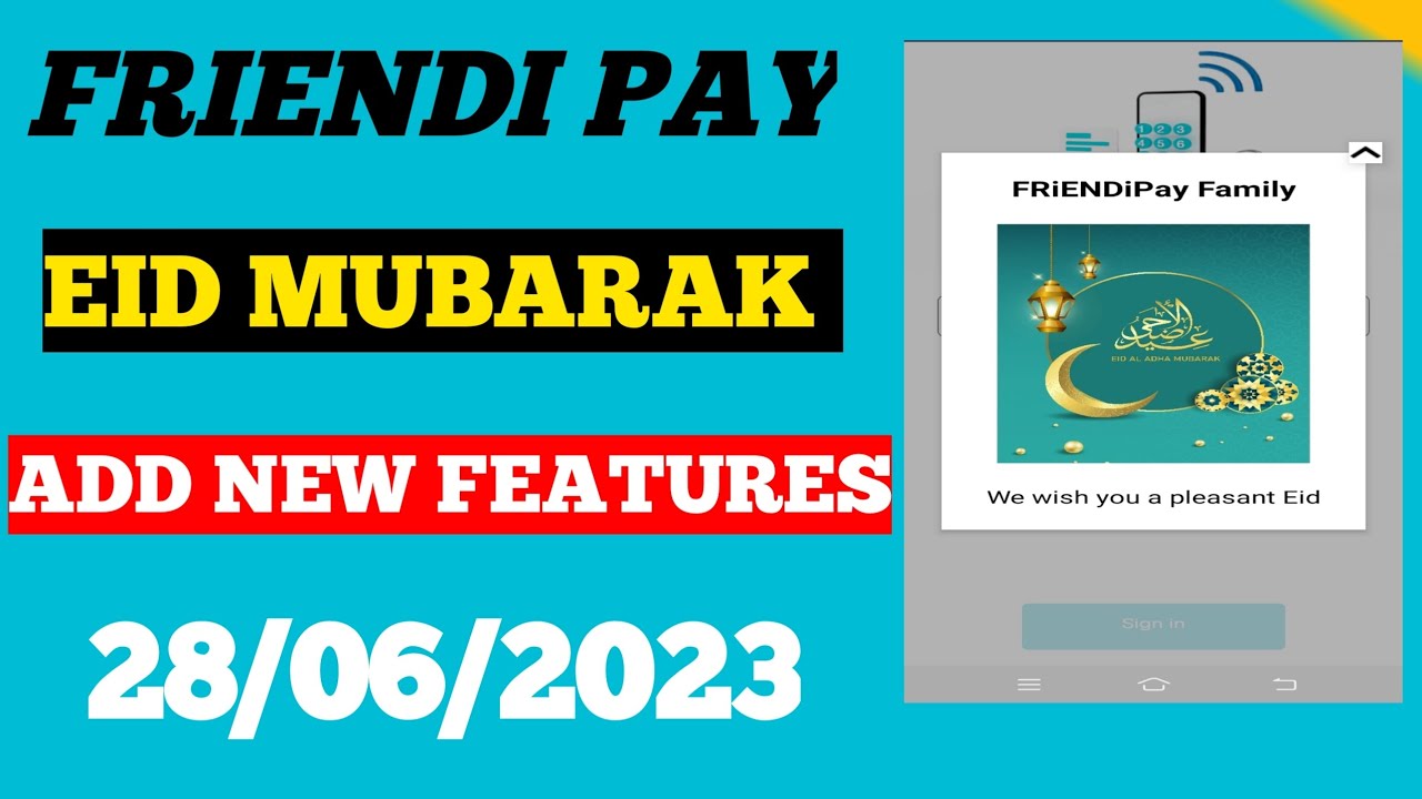 friendi pay add New features/friyndi pay new update features/friendly ...