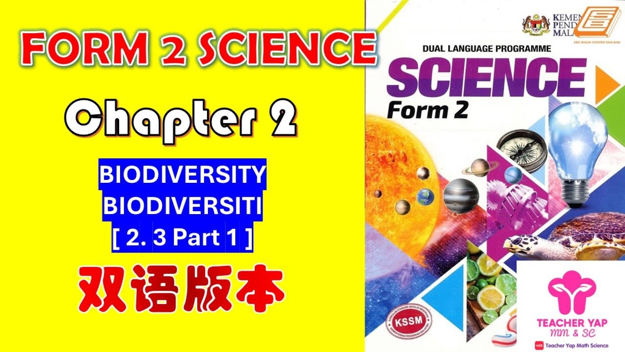 Form 2 Science Chapter 2 | ECOSYSTEM 中文讲解 | KSSM Exam Tips【Part 2.3 ...