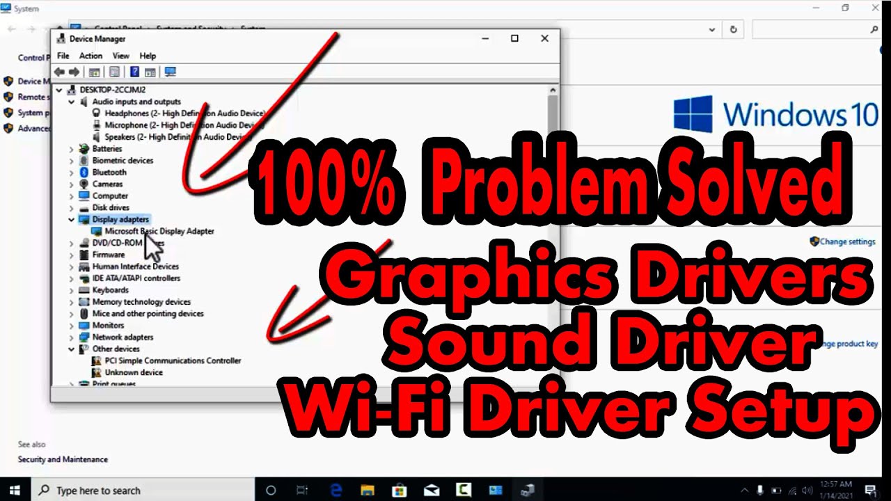 graphics driver for windows 10 update । audio sound problems windows 10 ...