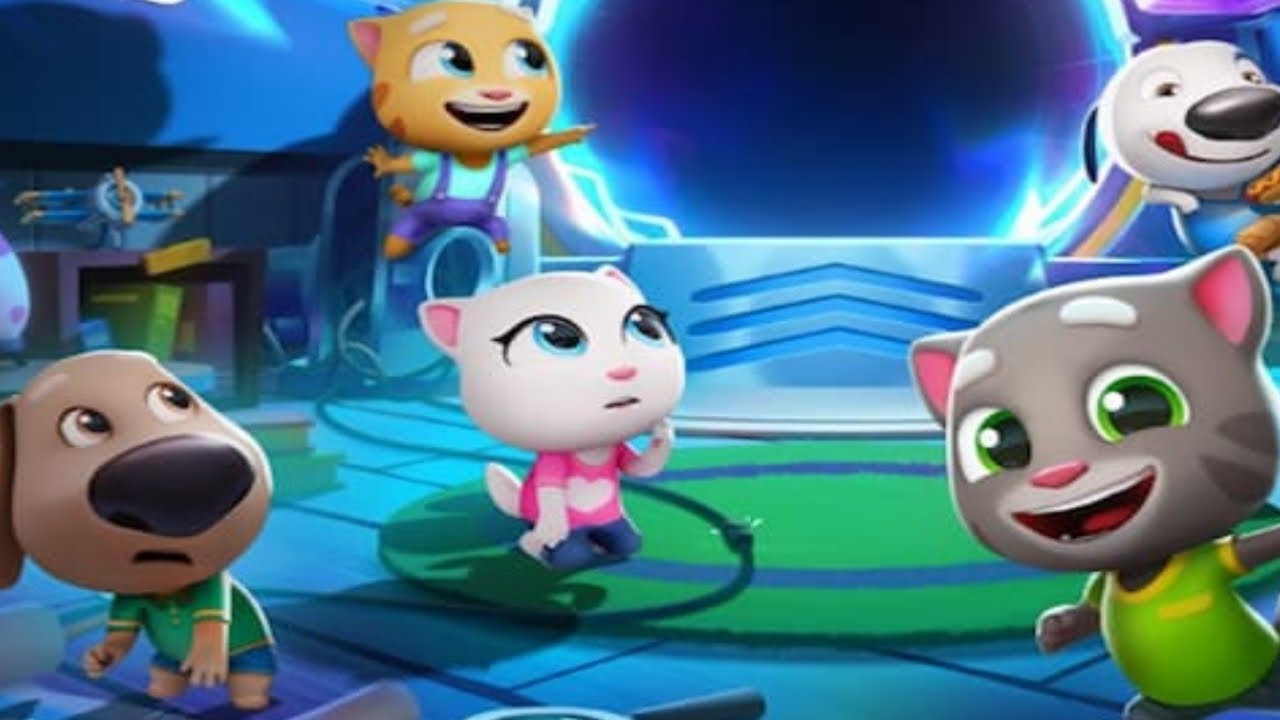 talking tom time rush #part4 #game play -Walk through -indriod (iOS ...