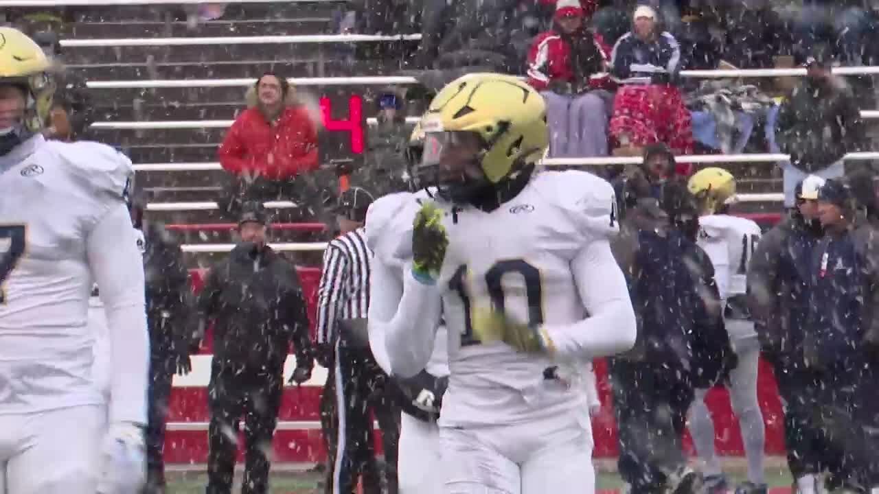 Dierre Hill Jr. rushing highlights - YouTube