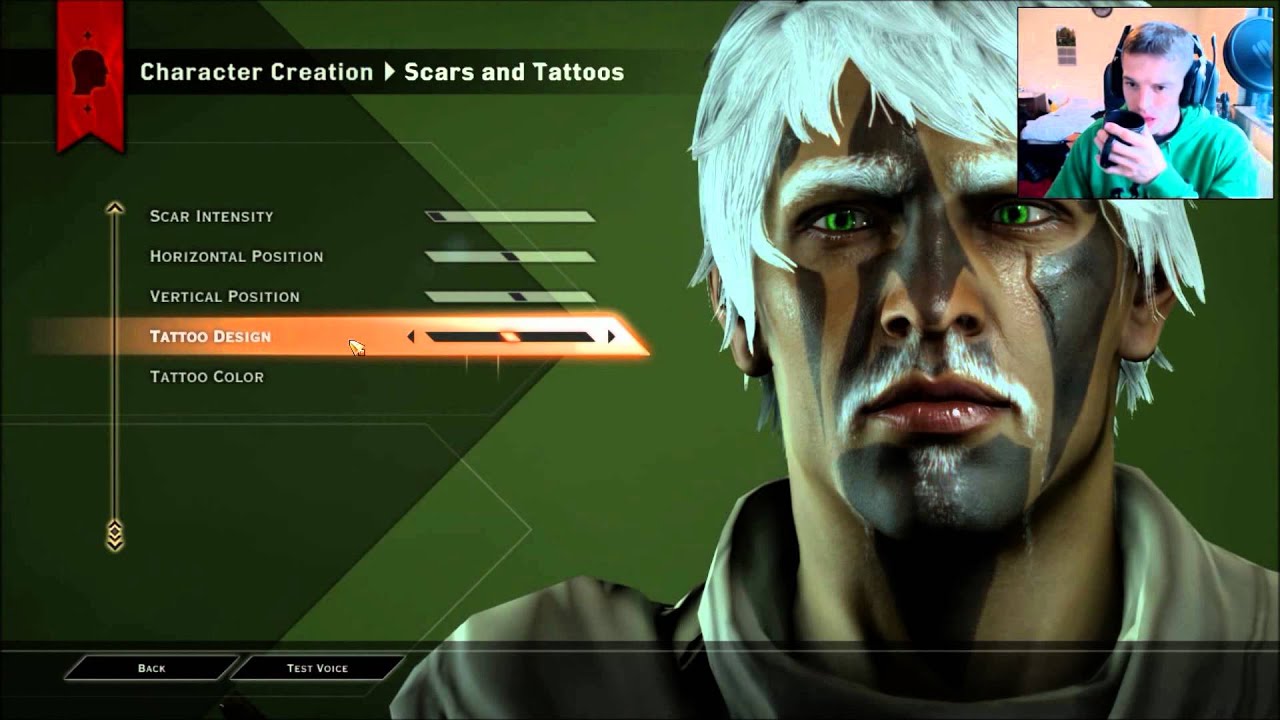 Dragon Age Inquisition., Character Creation ( Human) - YouTube