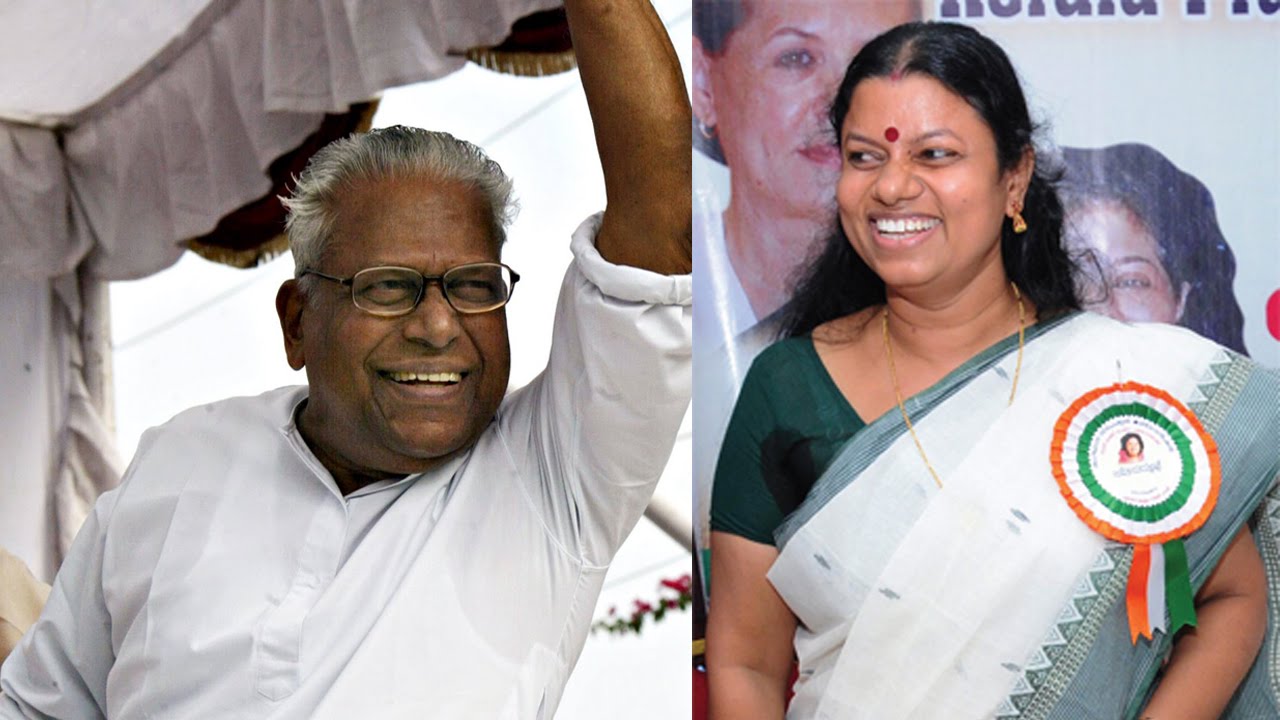 Bindu Krishna Compares Leader V. S. Achuthanandan To A Donkey - YouTube