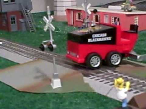 ZAMBONI TRAIN CRASH II - YouTube