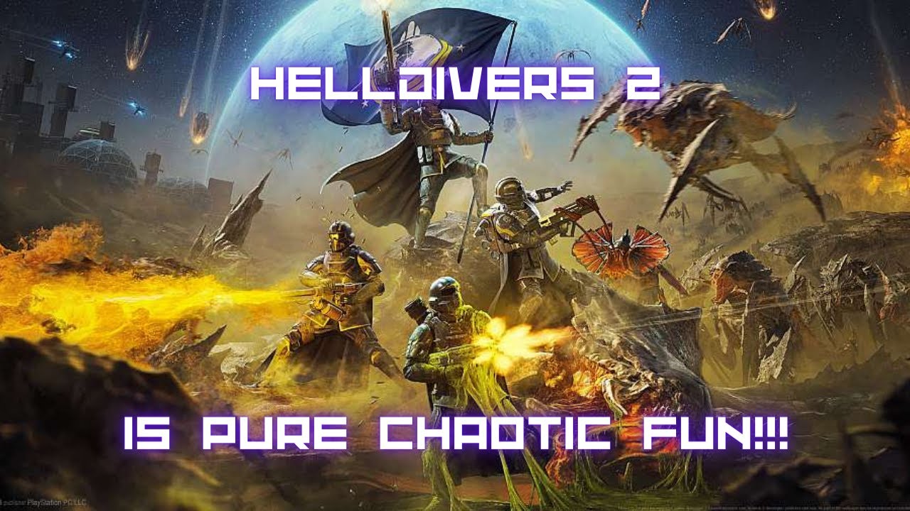 Helldivers 2 Is Pure Chaotic Fun!!! - YouTube