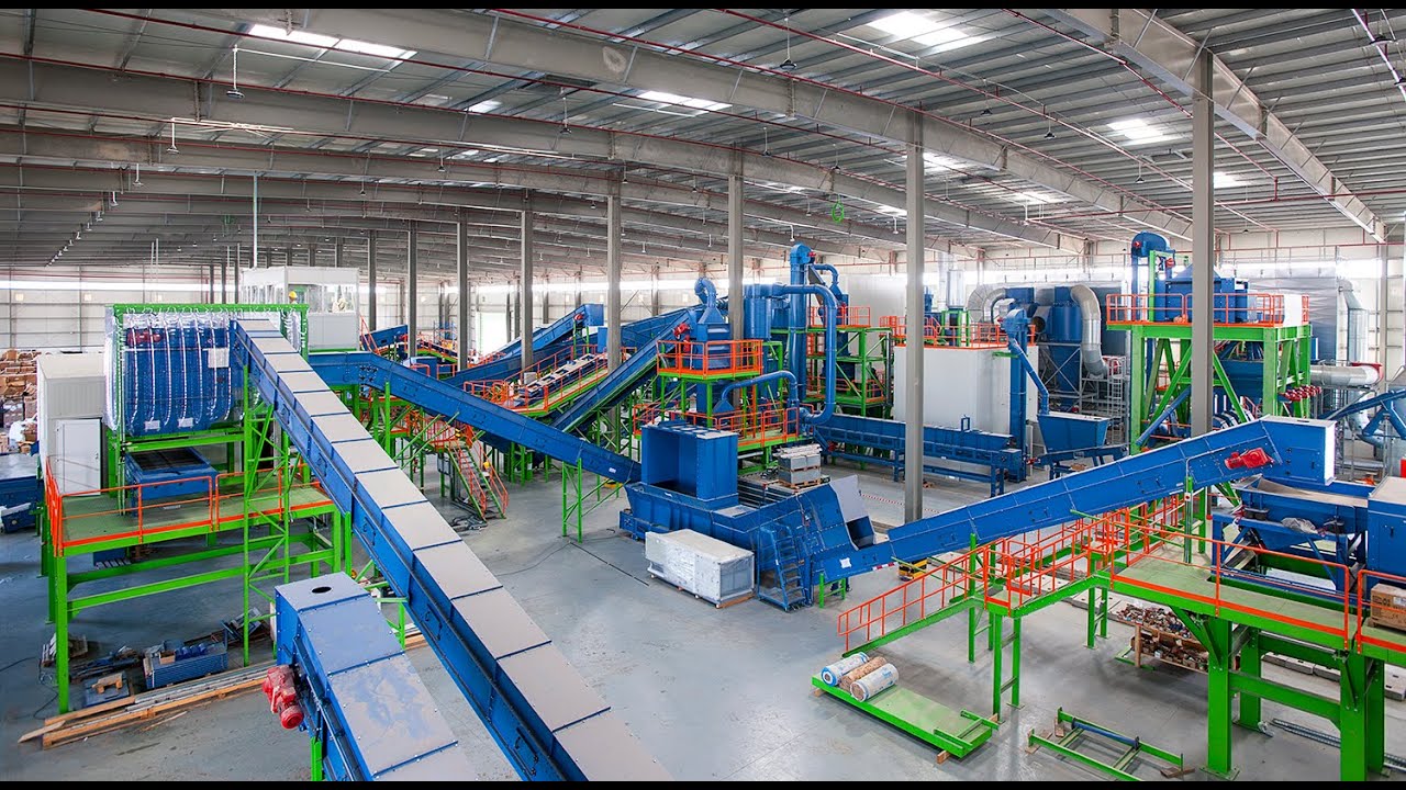 Enviroserve Dubai - Electronic Waste Plant Tour - YouTube