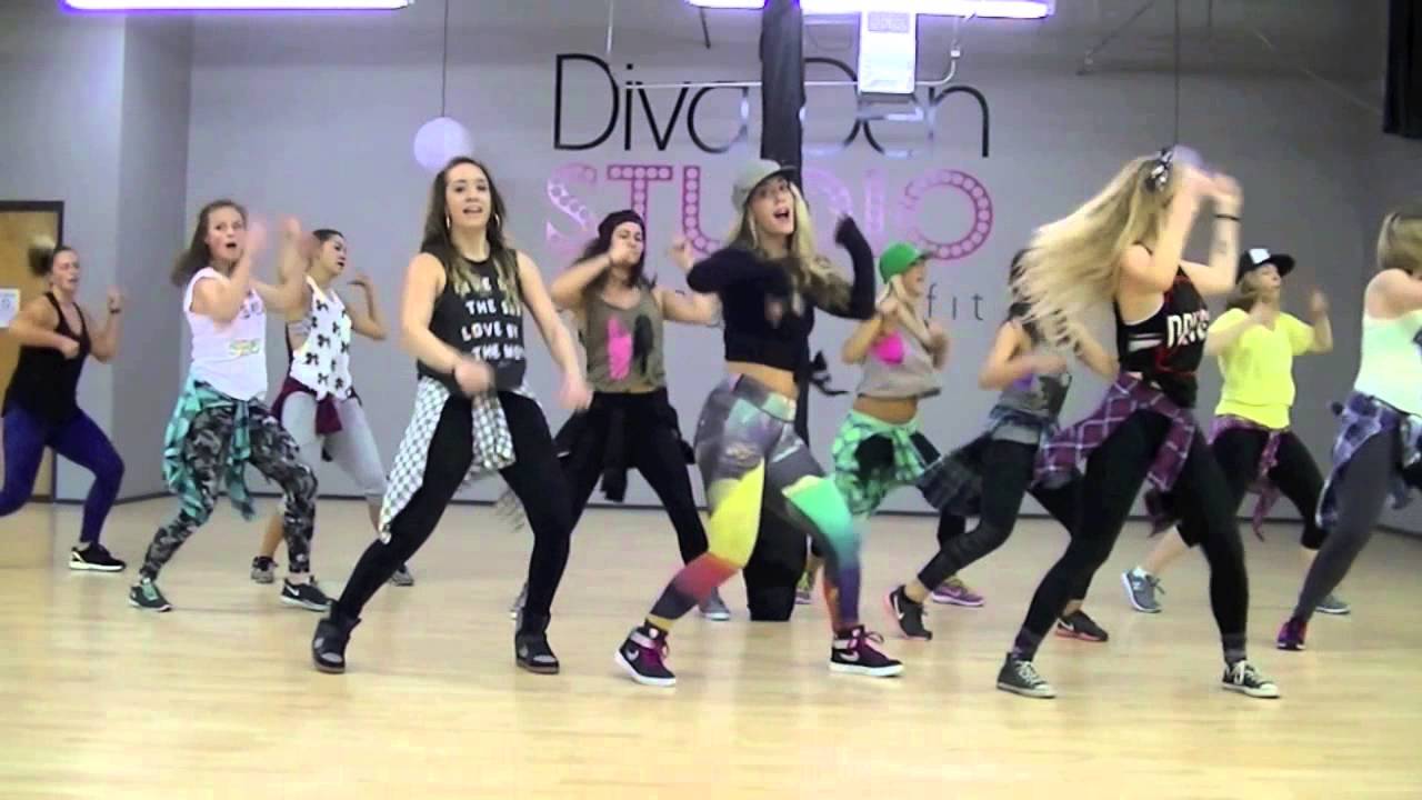 'The Water Dance' DANCE PARTY HUSTLE @ Diva Den Studio - YouTube