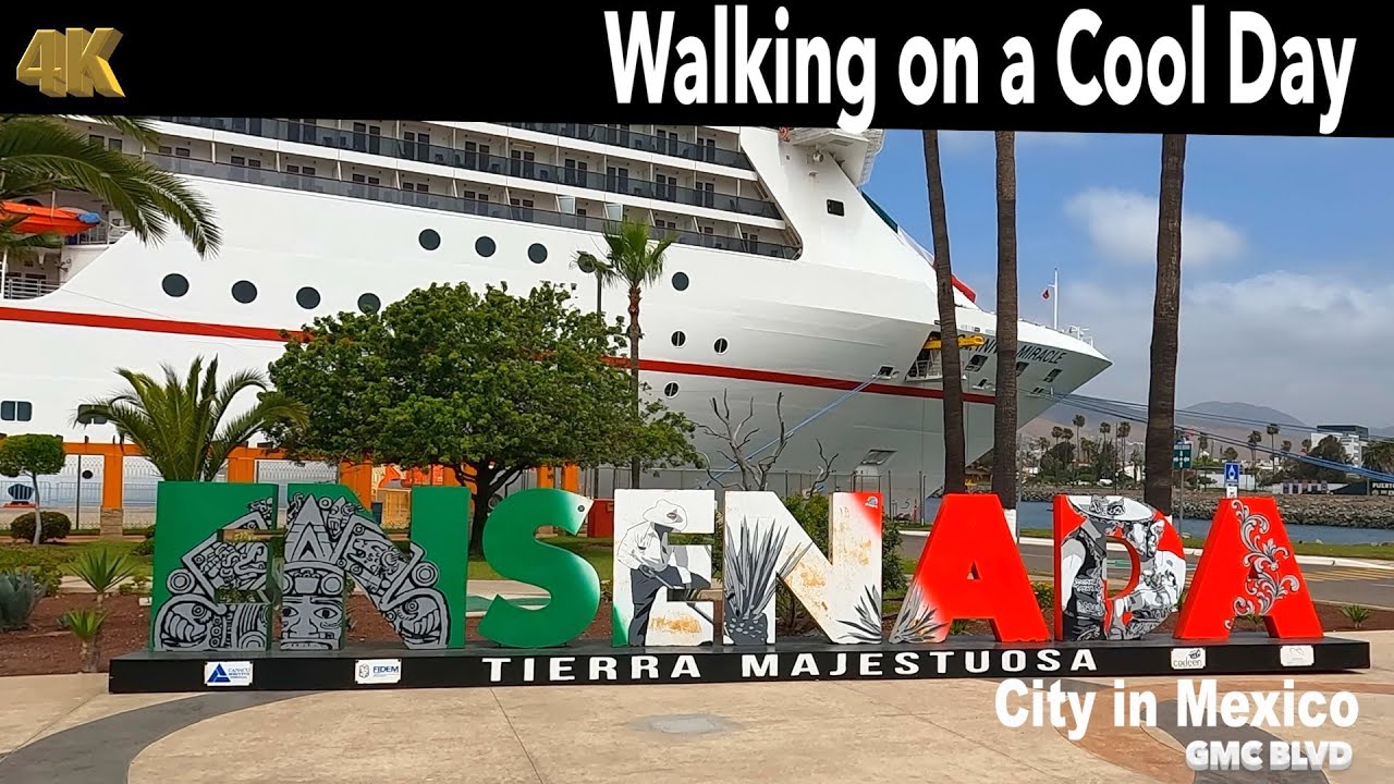 [4K] Mexico , ENSENADA city in Mexico in Apr 2022 - Walk - YouTube