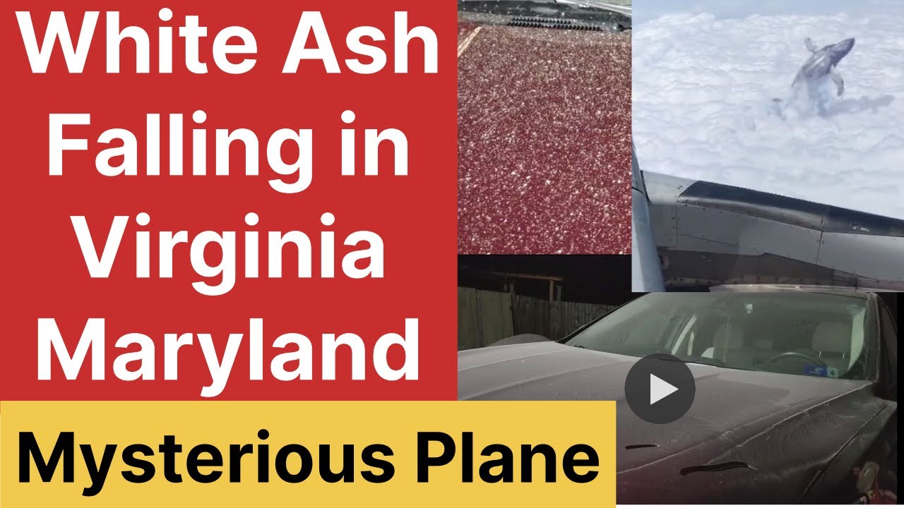 White Powder Dust in Sky, Virginia, Maryland, Plane Mystery - YouTube