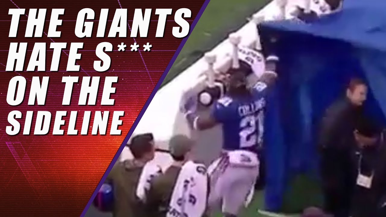 Landon Collins Attacks Medical Tent - YouTube