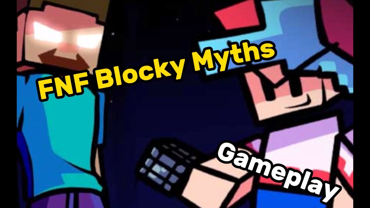 FNF Vs Blocky Myths Full Gameplay | Friday Night Funkin' - YouTube