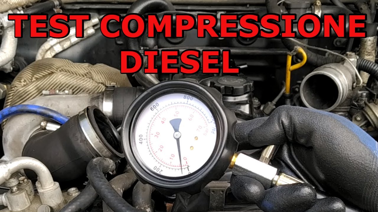 Test Compressione Diesel - Toyota 4Runner 2L 2LT 3L 5L - YouTube