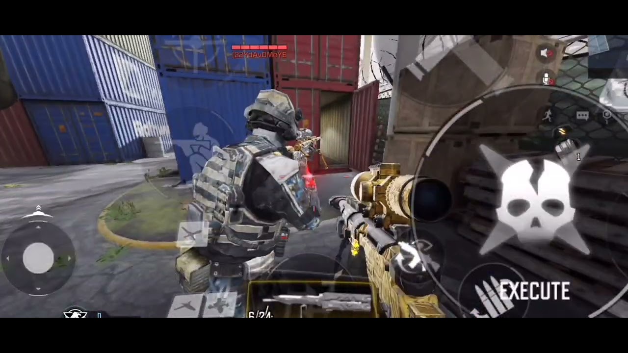 1v1 snipe codm with new sensitivity - YouTube