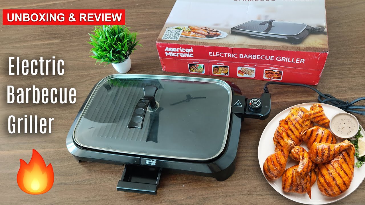 Smokeless Electric BBQ in India 2025 🔥 American Micronic Electric ...