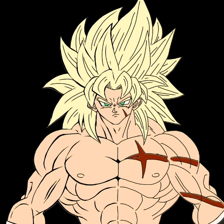 super Broly Controlled ssj by G #broly #anime #art #dbs #dragonball # ...