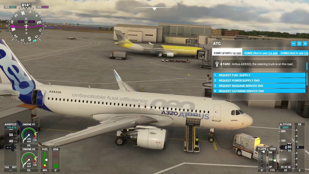 Microsoft Flight Simulator 2020 How to call ground services (Jetway ...