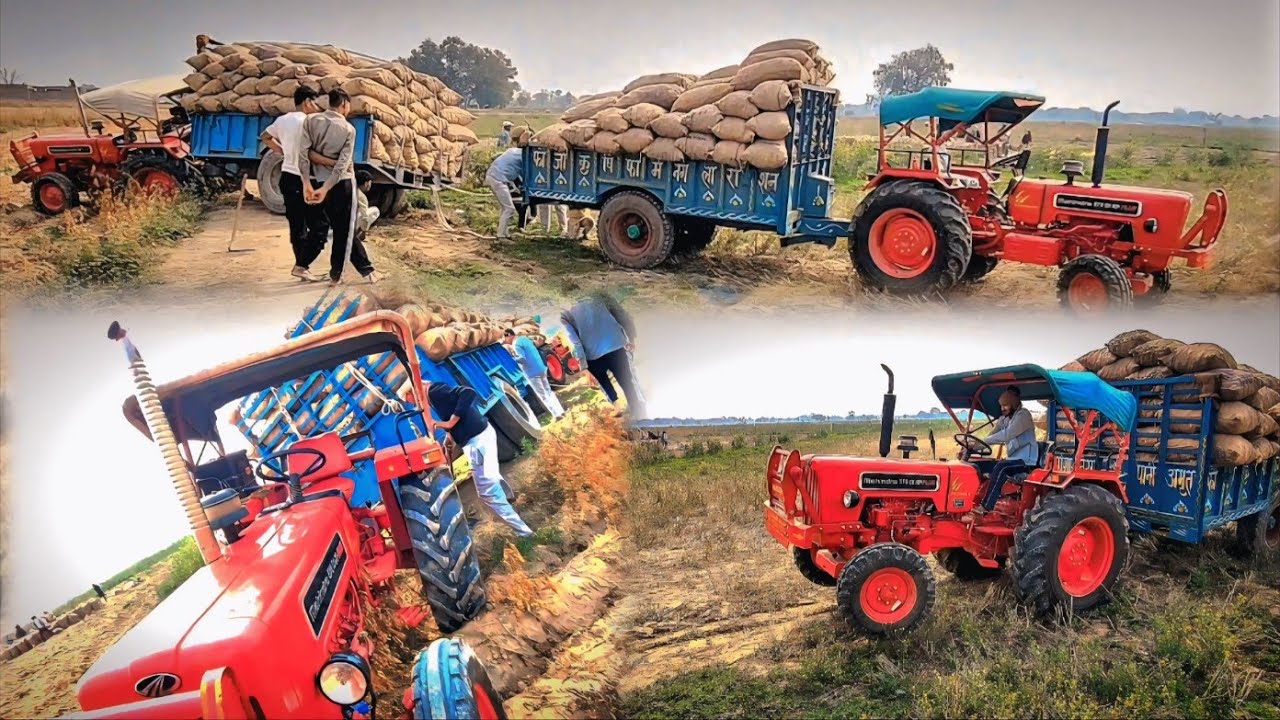 Mahindra 575 Xp Plus Di 💪. Tracter pulling with heavy wait 🤯. # ...