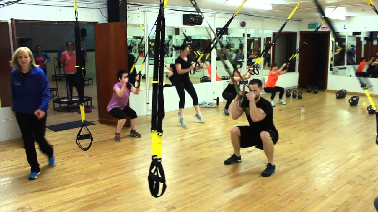 TRX Zone at Strong Body Bootcamp at Shannon Leisure Centre - YouTube