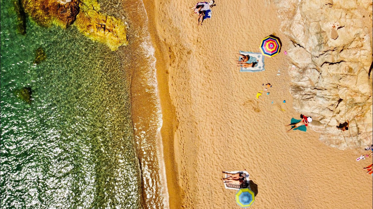 Amazing Costa Brava Spain via 4K Drone view. - YouTube