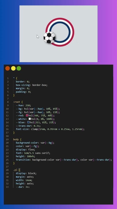 Football Loader Using Html Css Shorts Youtube