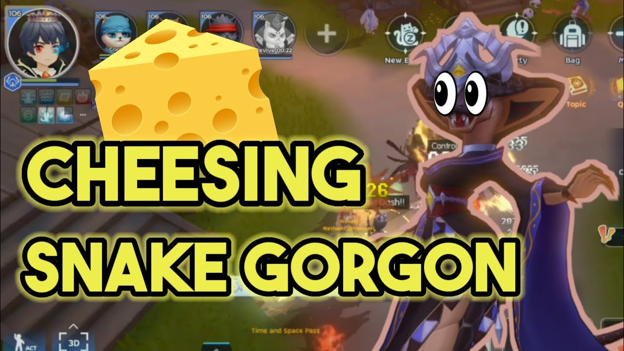 RAGNAROK M CLASSIC : Solo Cheesing Snake Gorgon MVP Boss - YouTube