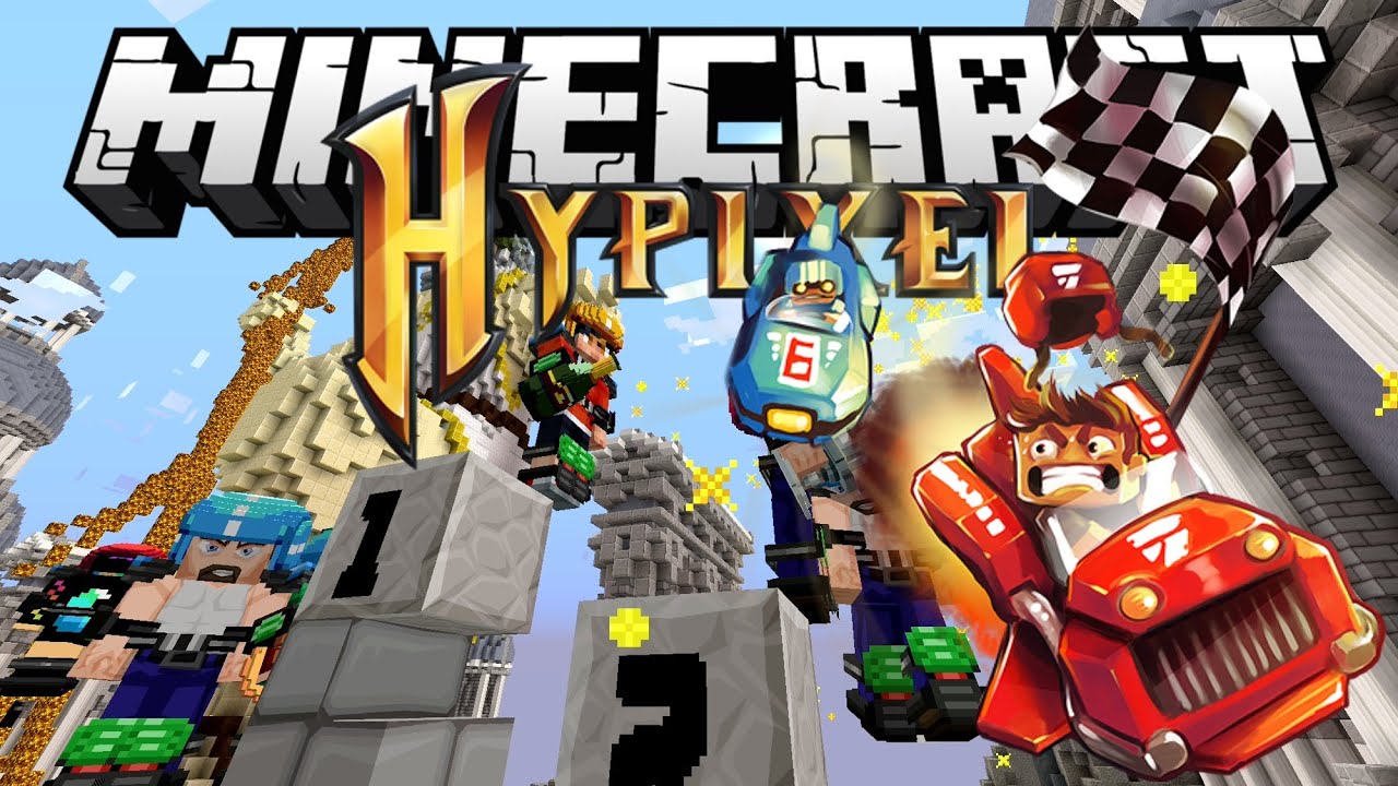 MARIO KART... CRAFT! | Minecraft Turbo Kart Racers - Hypixel (Minecraft ...