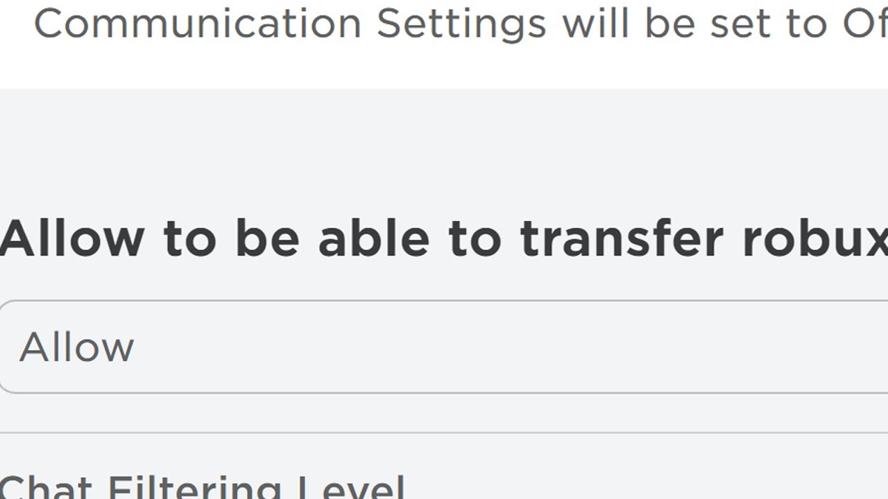 YOU CAN NOW TRANSFER ROBUX??? - YouTube