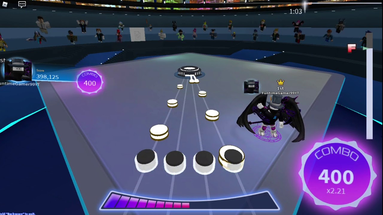 Roblox Robeat #2 (KDA-Popstar Normal)(No Miss) - YouTube