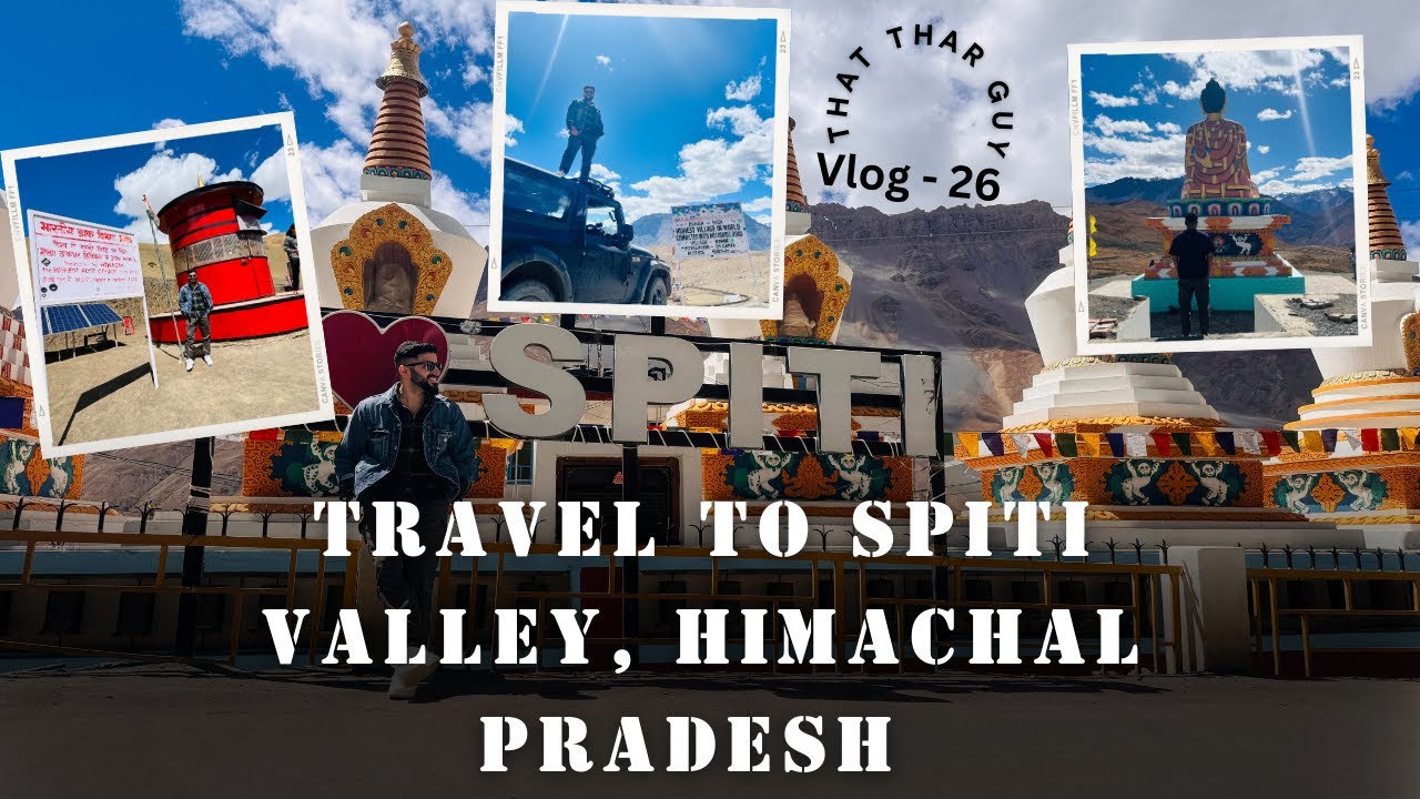 Vlog 26 - Spiti Valley, Hikkim (World's highest post office) , Komic ...