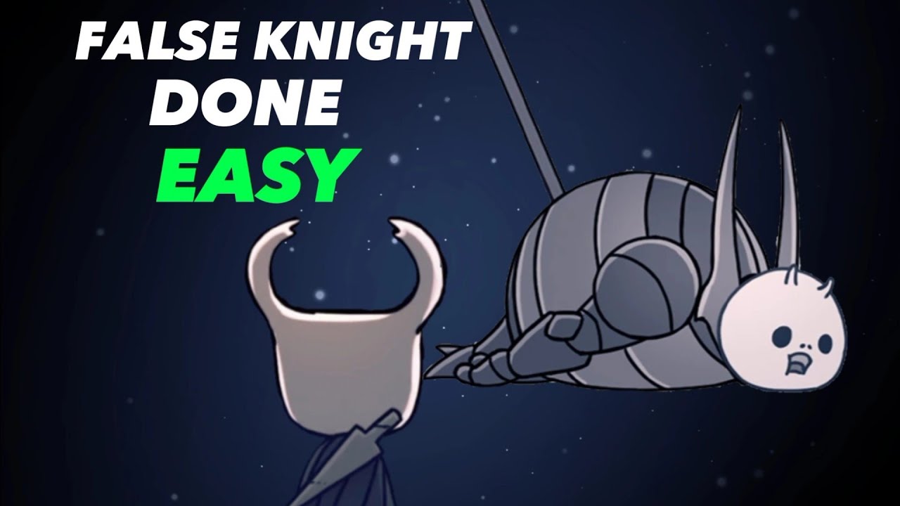 Hollow Knight - How to defeat the False Knight (First Boss) - YouTube