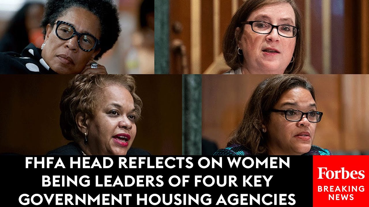'Historic': FHFA Head Reflects On Women Being Leaders Of Four Key ...
