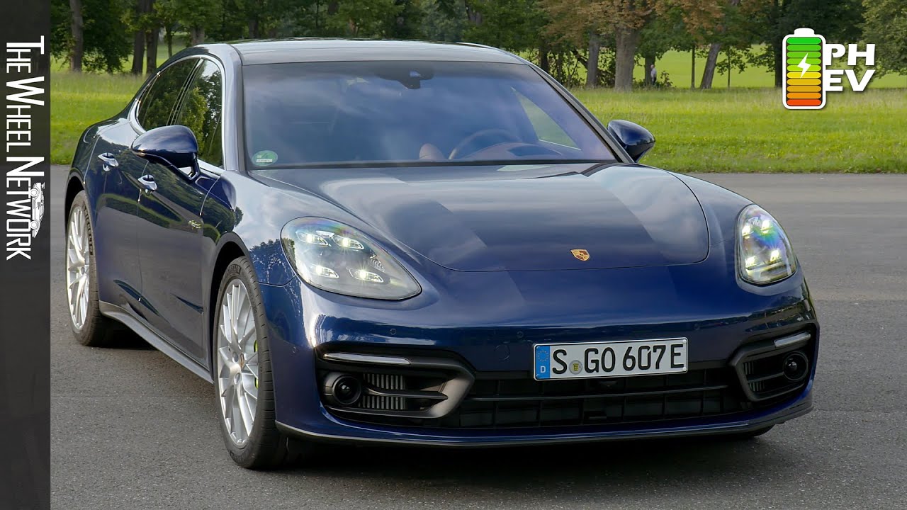 2021 Porsche Panamera 4S E-Hybrid | Gentian Blue Metallic | Driving ...