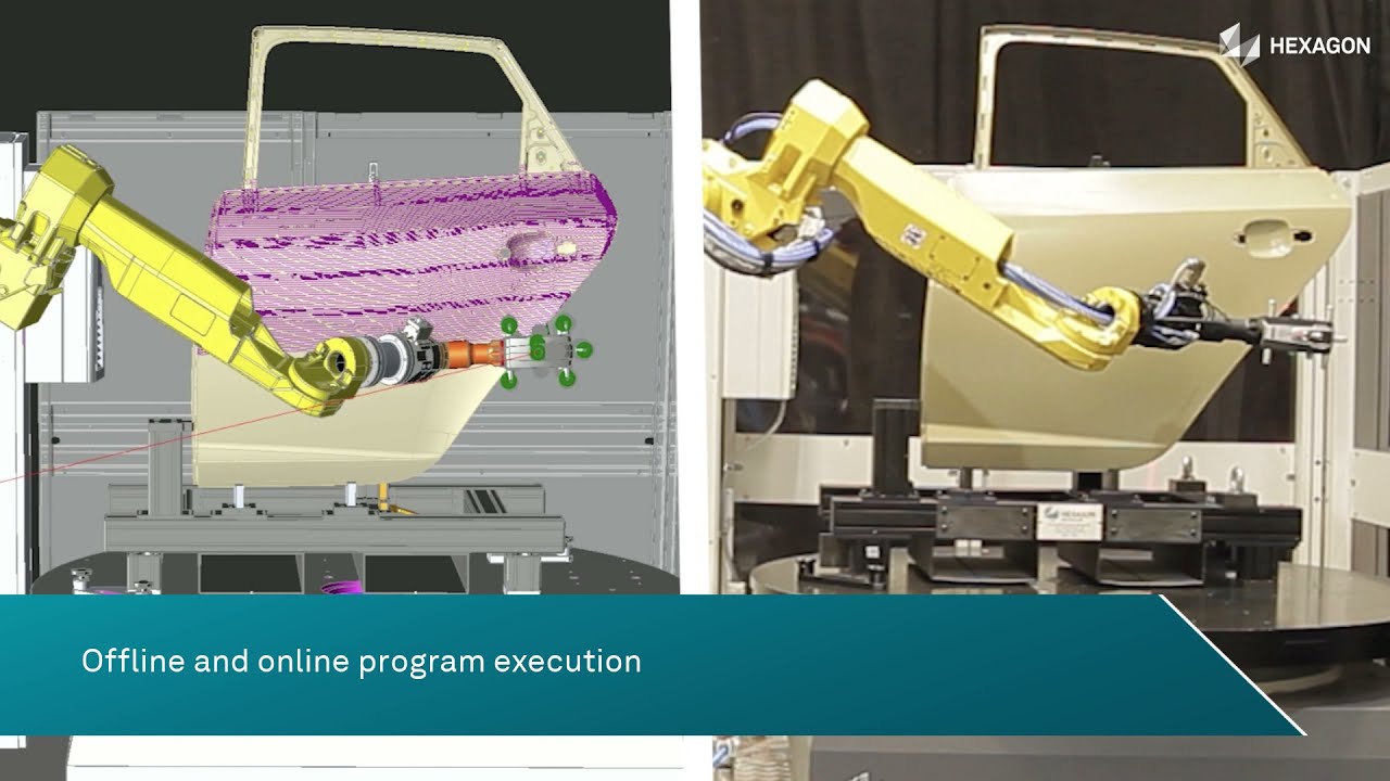 Hexagon MI HxGN Robotic Automation Software Platform - YouTube