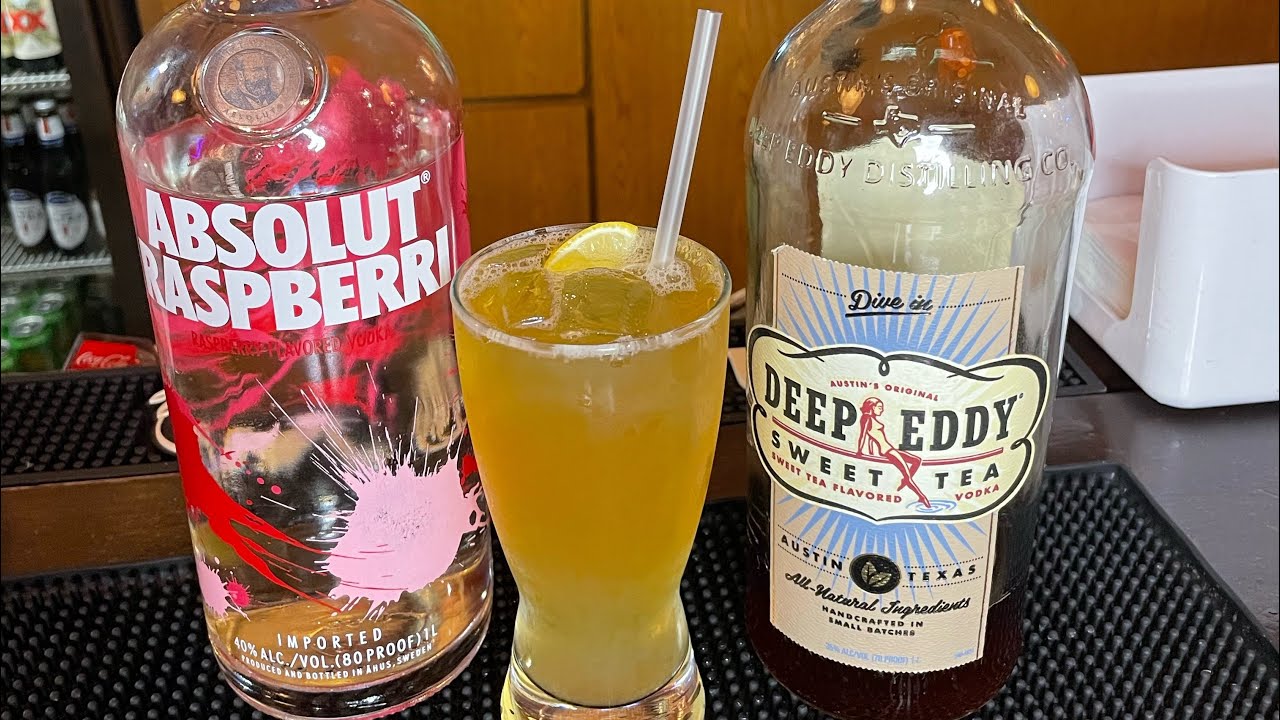 RASPBERRY TEA LEMONADE! a refreshing vodka drink that tastes INCREDIBLE ...