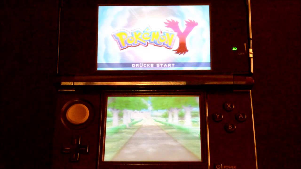 Pokémon X/Y - Start Screen Sequences - YouTube