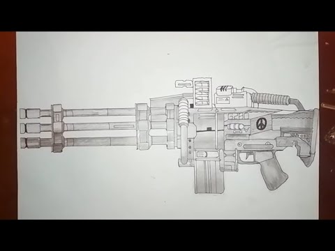 HOW TO DRAW MINIGUN SNIPER ..*|Harbinger|* - YouTube